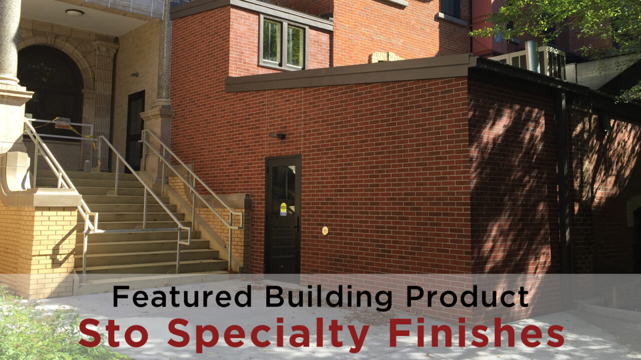 Featured Building Product: Sto Specialty Finishes - Dale Gruber ...
